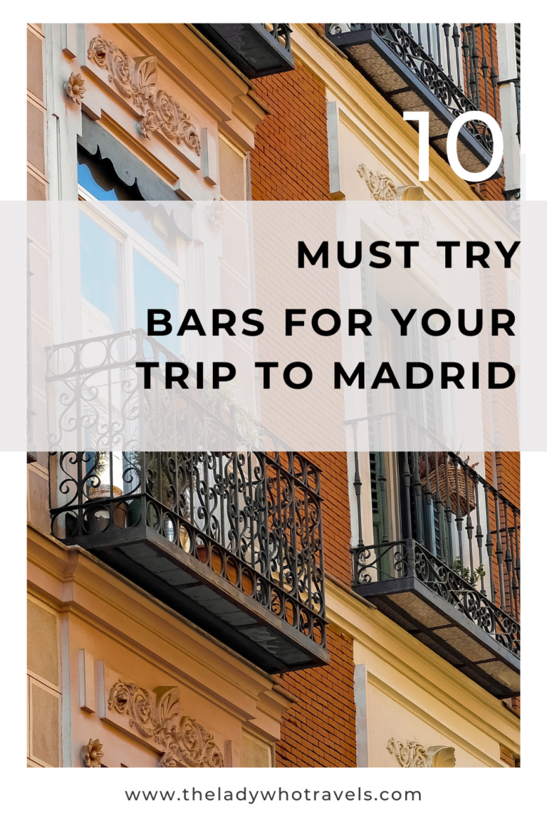 Best Cocktail Bars in Madrid - The Lady Who Travels